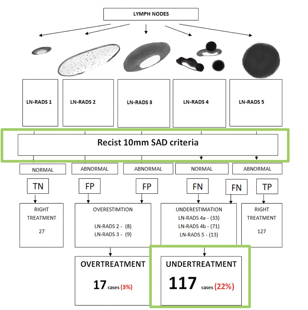 LN-RADS CASES – Lymph Node Reporting and Data System (LN-RADS)